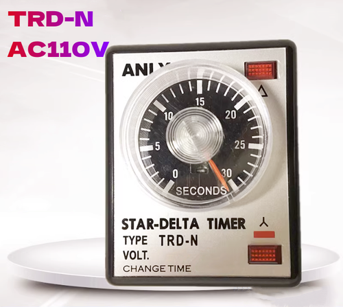 1PCS NEW FOR Anly TRD-N Motor Starting Time Relay Controller AC110V 30S ...
