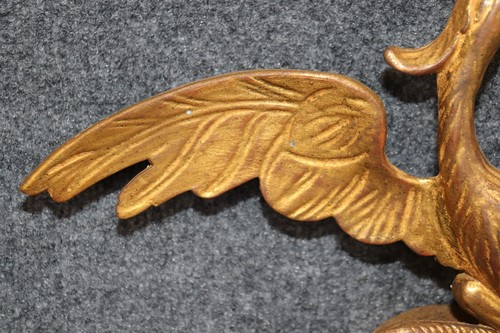 Superb Pair Of Gilded Carver's Guild Phoenix Birds Left and Right Pair ...