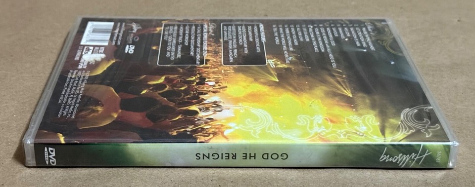 Hillsong God He Reigns Live Worship From Hillsong Church DVD New Sealed ...