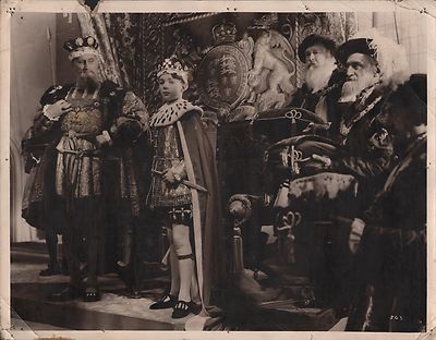 FRANK CELLIER & DESMOND TESTER in ''Nine Days Queen'' Orig. COLOR LOBBY ...