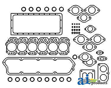 Gasket R123542 fits John Deere 6100D 6110 6110D 6110L 6115D 6125D 6130D ...