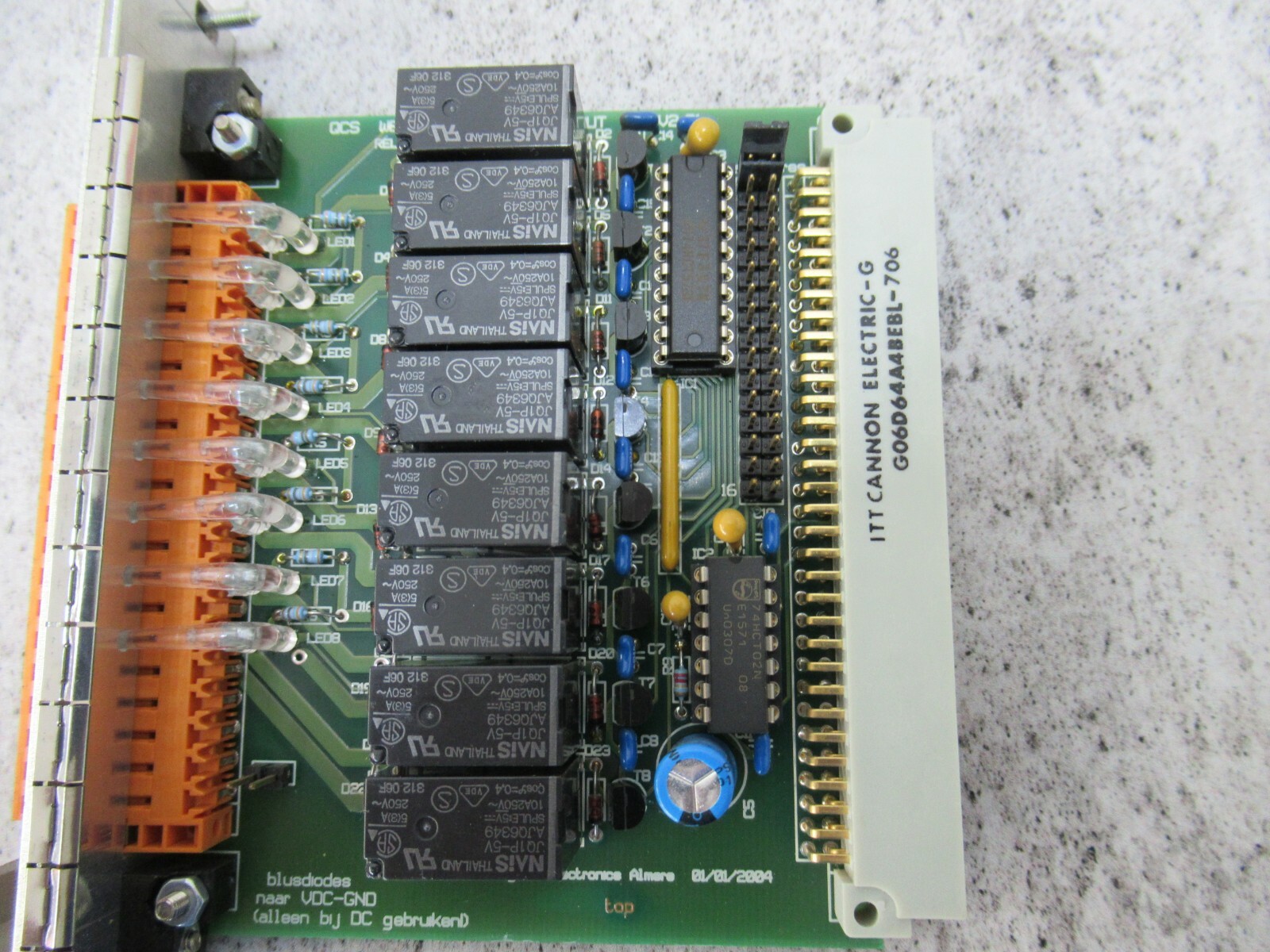 Arplas Systems QCS Output V2.01 Platine QCS Welding System Output Relais Platine | eBay