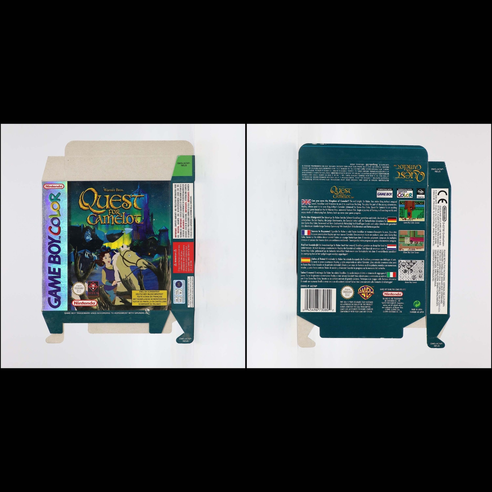 Original Promo Shop Display & Retail Boxes For Nintendo Gameboy Games ...