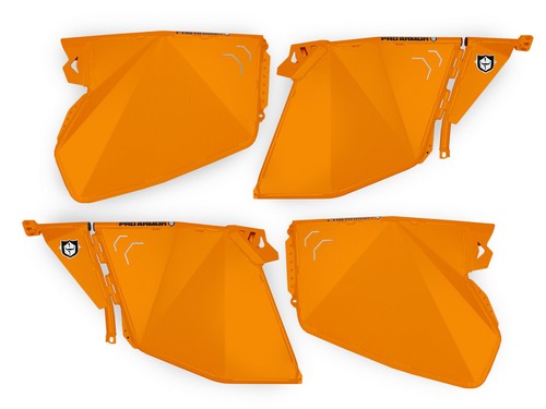 Pro Armor Stealth Doors Black Polaris RZR XP 4 XP4 1000 / Turbo | eBay