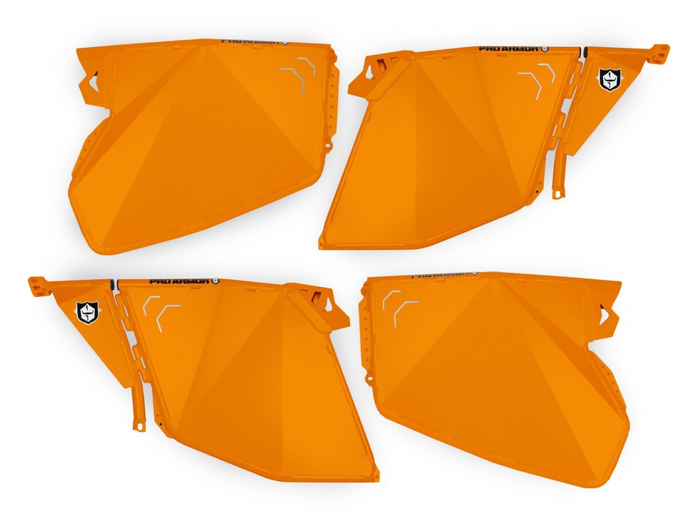 Pro Armor Stealth Doors Black Polaris RZR XP 4 XP4 1000 / Turbo | eBay