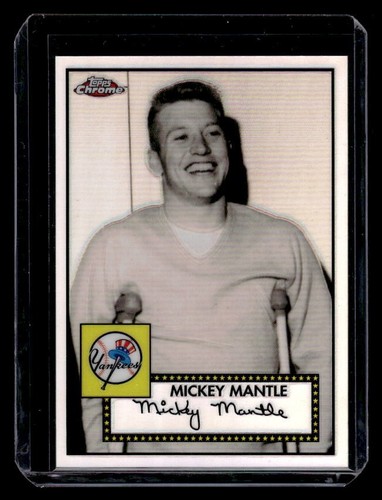 2007 Topps Chrome Mickey Mantle Refractor #MMS9 | eBay