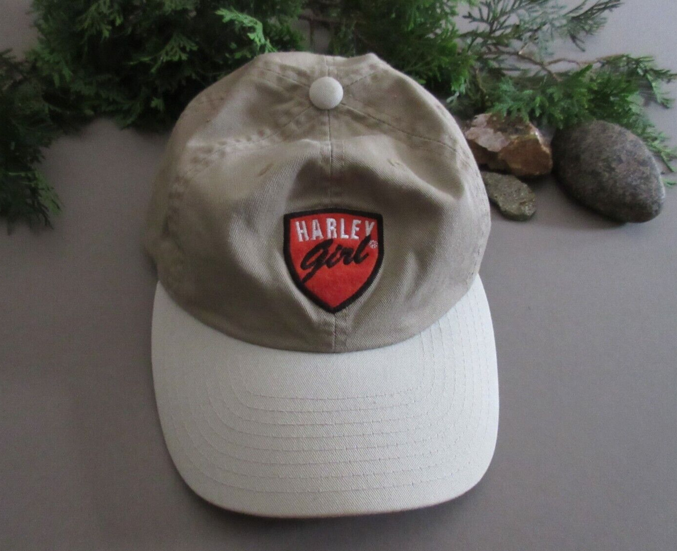 Harley Girl Official Harley Davidson Womans Khaki Bas… - Gem