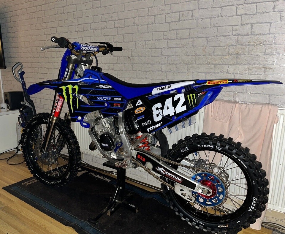 Graphics kit YAMAHA YZ125 YZ250 2015 2016 2017 2018 2019 2021 DECALS ...