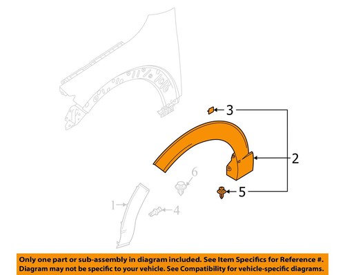MAZDA OEM 20-25 CX-30 Fender Exterior Trim-Wheel Opng Mldg DGH951W20 | eBay