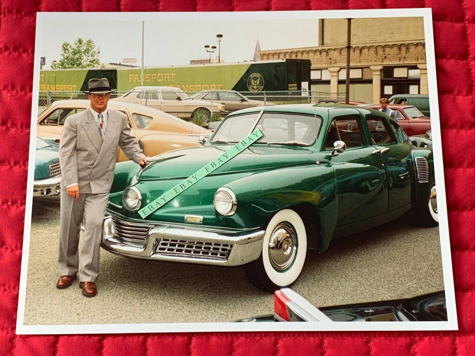 Found 8X10 PHOTO of an Old 1948 Preston Tucker Automobile Car | eBay