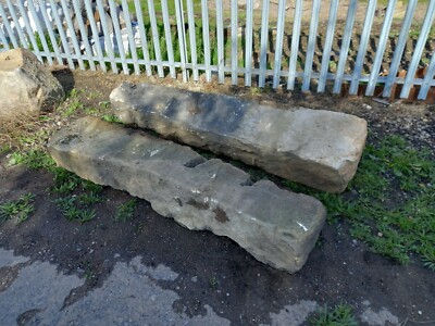 Pair Of Reclaimed Stone Gate Posts 6.2FT | eBay UK