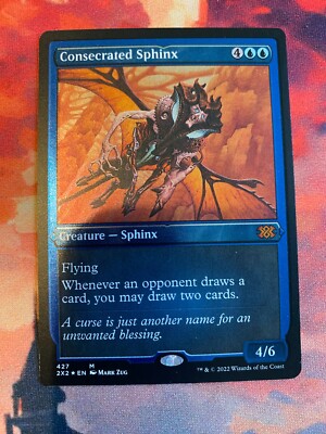 MTG Double Masters 2022 Consecrated Sphinx Foil Etched | eBay