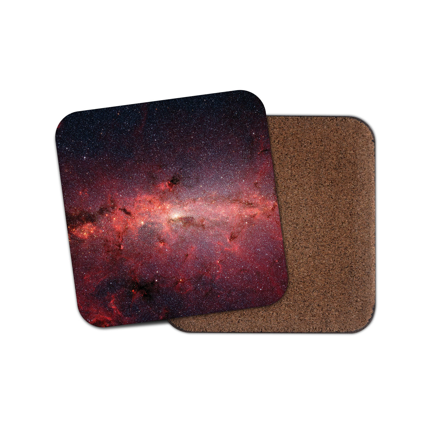 Space Stars Solar System NASA Cork Backed Drinks Coaster for Tea ...