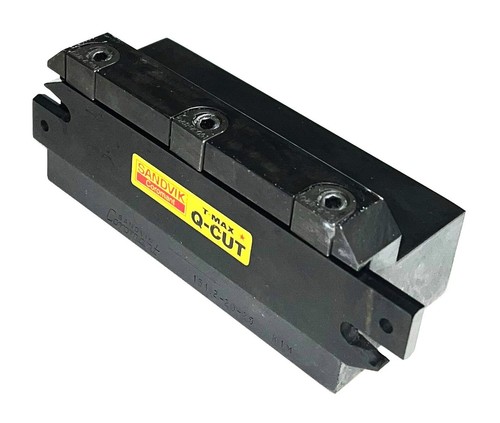 NEW SANDVIK 151.2-20-25 CUTOFF TOOL BLOCK W/ 151.2-25-60 PARTING BLADE ...