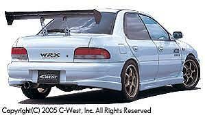Aftermarket CW Rear Corners compatible with Subaru Impreza GC8 GF8 WRX ...