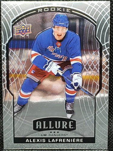 2020-21 Upper Deck Allure Hockey #100 Alexis Lafreniere Rookie Card RC ...