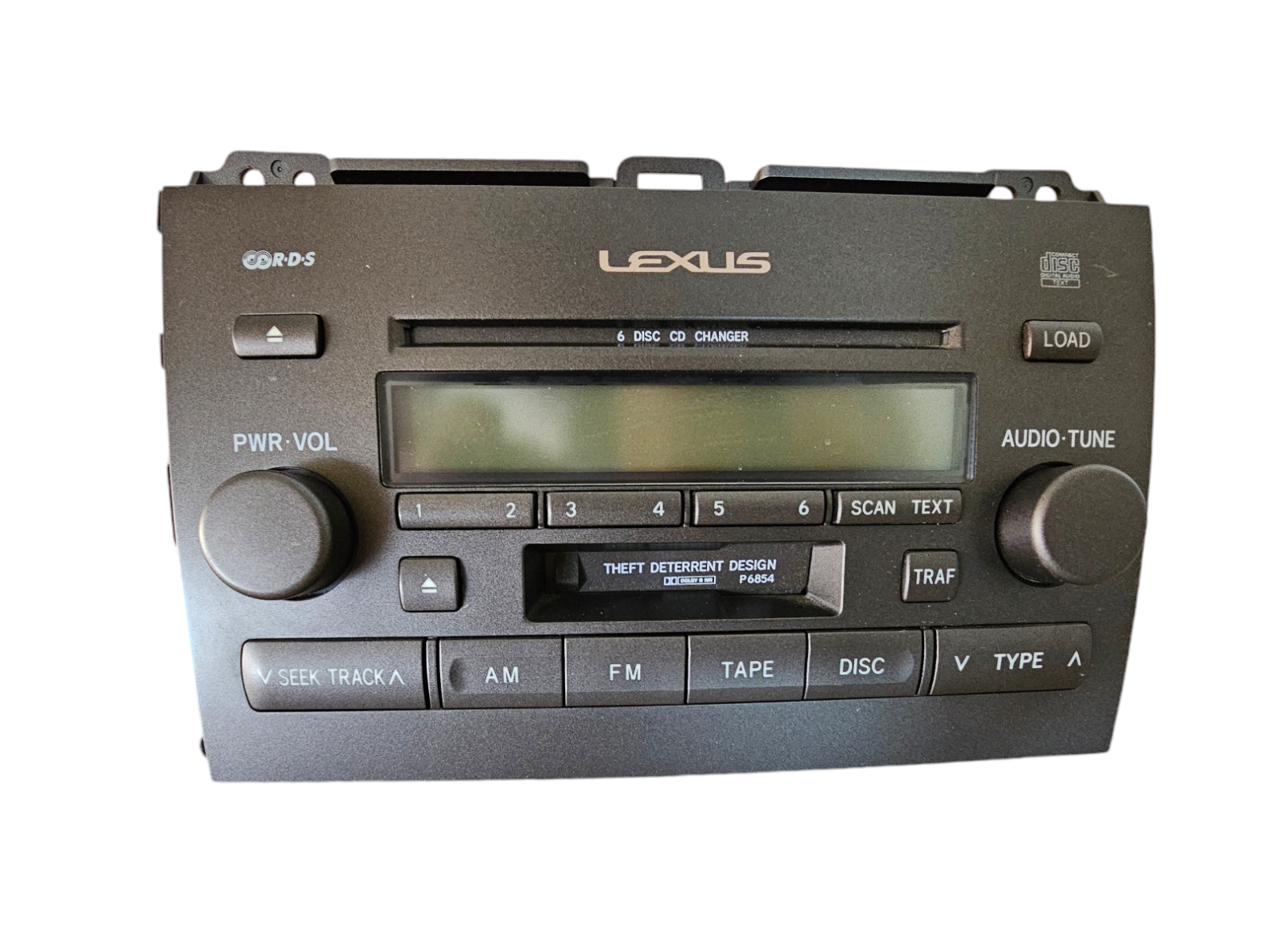 2004-2007 LEXUS GX470 AM/FM RADIO CASSETTE 6-CD PLAYER RECEIVER OEM | eBay