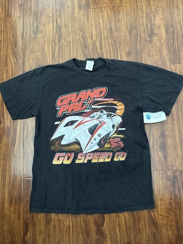 Speed Racer Grand Prix T Shirt Size Youth XL, Black Red White Go Speed ...