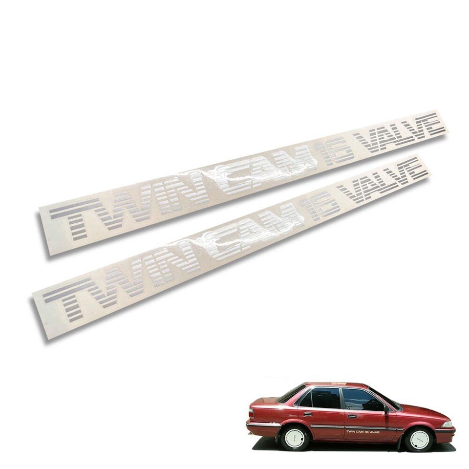JDM twincam 16valve Sticker Side For Toyota Corolla AE90 AE92 E90 EE90 ...