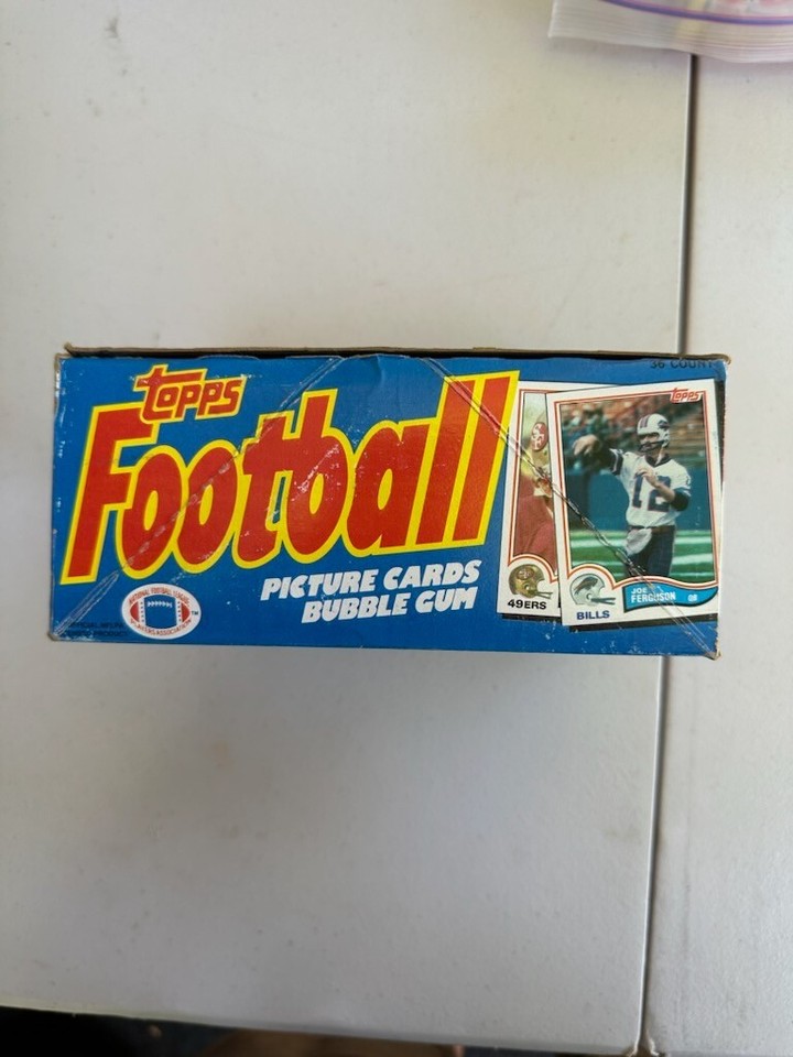 1982-1983 Topps Football Wax Box | Rare | MUST SELL | OFFERS WELCOMED ...