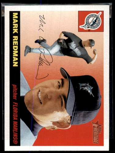 2004 TOPPS HERITAGE MARK REDMAN FLORIDA MARLINS #367 | eBay