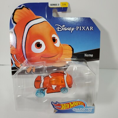 Hot Wheels Disney Character Car Hot Wheels NEMO Series 3 BRAND NEW ...
