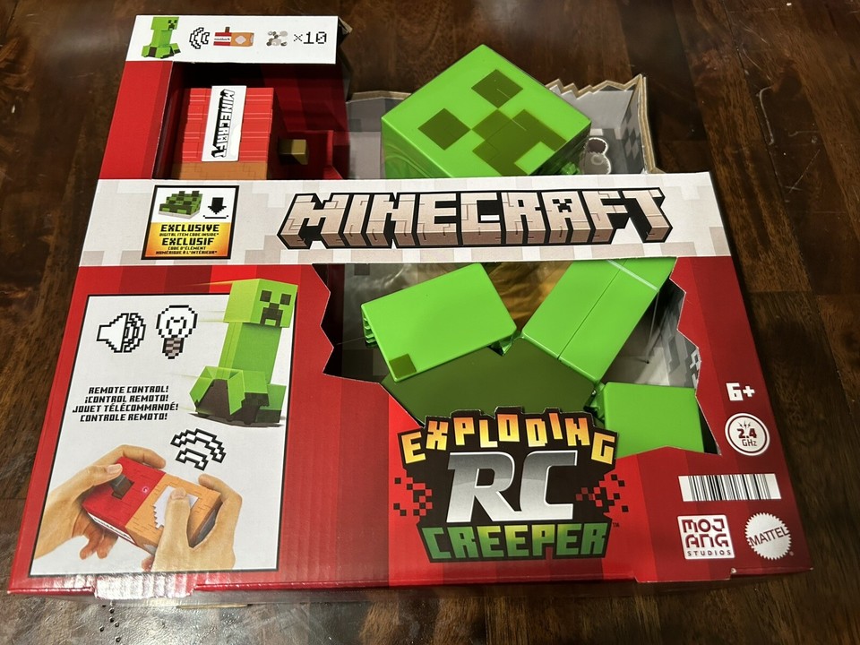 Minecraft Exploding RC Creeper With Lights and Sounds - These are ...
