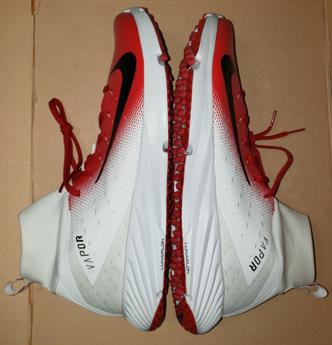 Size 14 - Nike Vapor Untouchable Speed Turf 2 University Red for sale ...