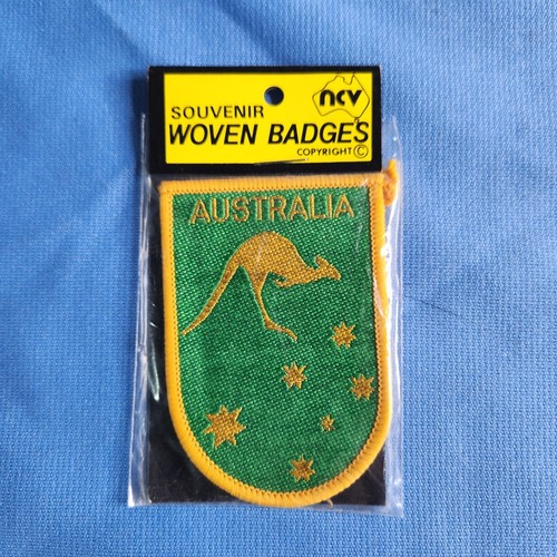 Sealed Embroidered Kangaroo Patch Australia vintage New Old Stock | eBay