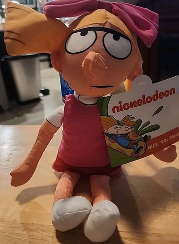 Nickelodeon '90s Hey Arnold HELGA GIRL 12" Plush STUFFED ANIMAL Toy NEW ...