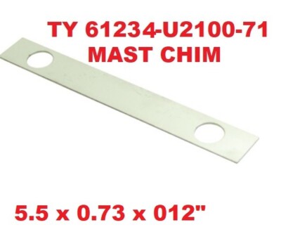 61234-U2100-71 MAST SHIM FOR TOYOTA FORKLIFTS | eBay