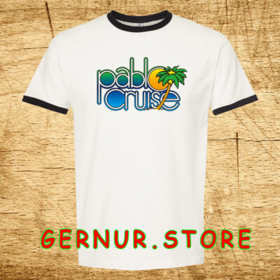Pablo Cruise Men's Ringer Black Size S-3XL | eBay