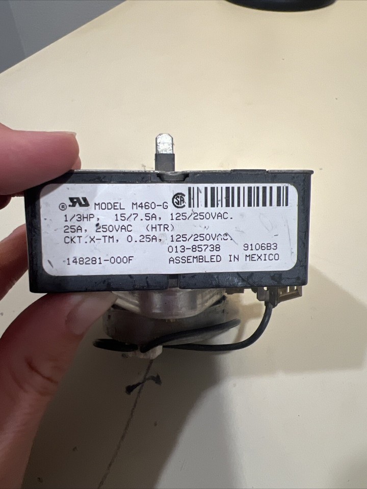 Whirlpool M460-G Timer - Black 735873035674 | eBay