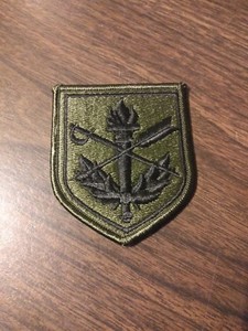 US Army Judge Advocate General's Legal Center and School SD Patch | eBay