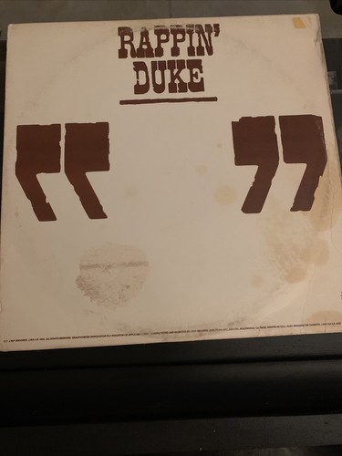 Rappin' Duke Self-Titled Hip Hop 12" Album LP 1985 NM | eBay