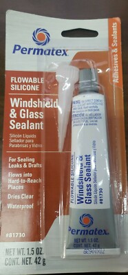 Permatex 81730 Flowable Silicone Windshield Et Verre Scellant 1.5 OZ | eBay