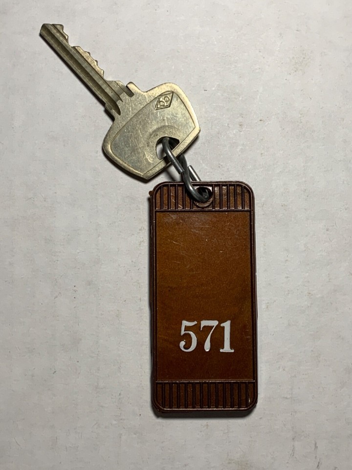 Doubletree Hilton Motel Hotel Room Key Fob with Key Claremont ...