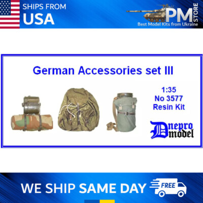 Dnepro Model 3577 German accessories set III, WWII, scale model kit 1/35 | eBay