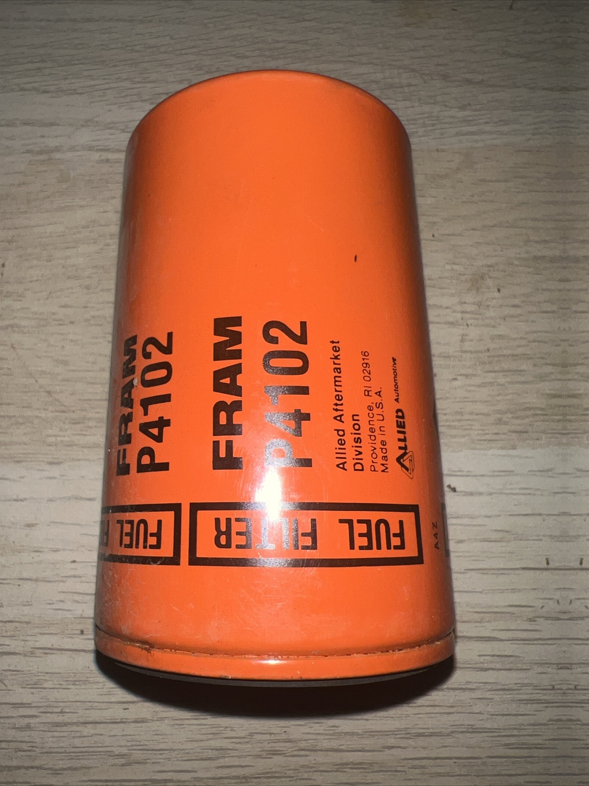 Fram P4102 - Fuel filter cross reference