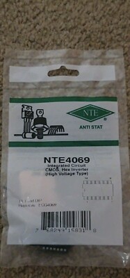 NTE 4069 CD 4069 CMOS Hex Inverter Logic I.C. | eBay