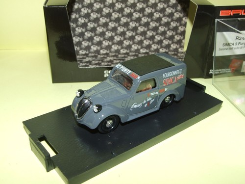 SIMCA 5 FOURGONNETTE SALON DE PARIS 1936 BRUMM R244 1:43 | eBay