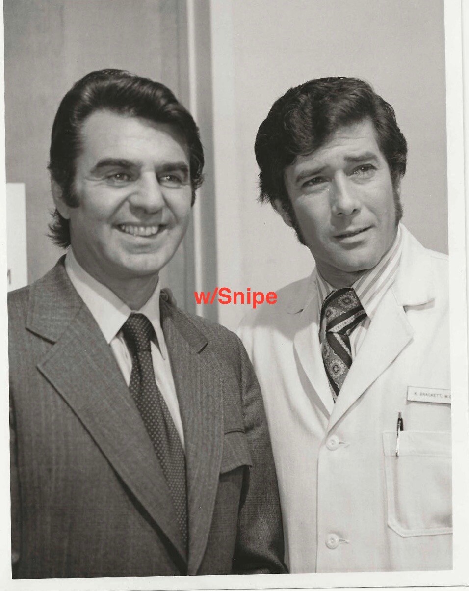 Robert Fuller ~ Emergency! ~ NBC TV ~ Promo Photo w/Snipe ~ Original ...