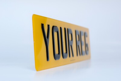 Number Plates - 100% ROAD/MOT Legal Premium Car Registration - STANDARD ...