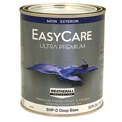 EasyCare SHPD-QT Ultra Premium WeatherAll Exterior House Paint, Deep ...