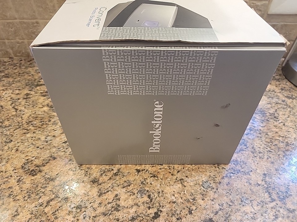 COOL!! Brookstone iConvert Photo Digital Scanner 600 DPI USB Scans ...
