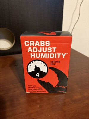 Crabs Adjust Humidity - Volume 4 Card Games | eBay