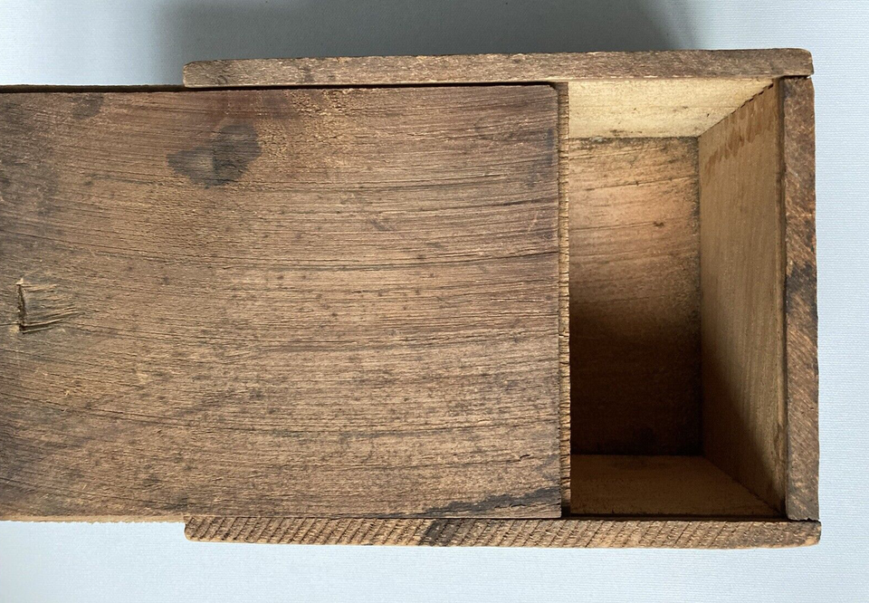 Antique Stickney & Poor's Wooden Shipping Spice Box-Paprika-General ...