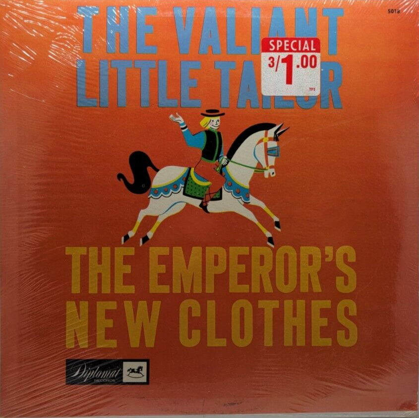 The Valiant Little Tailor & The Emperor's New Clothes Vinyl Record 5018 ...