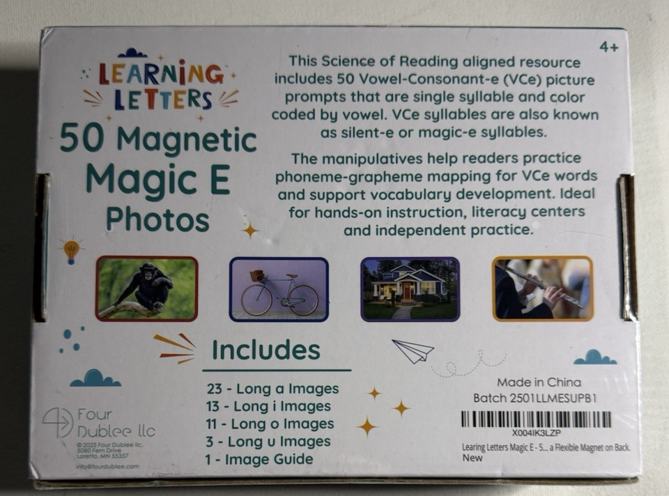 Learning Letters Magic E - 50 Magnetic Magic E (Vce) Image Picture ...