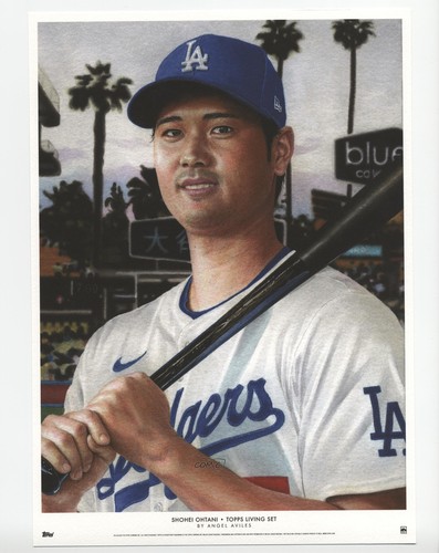 2024 Topps Living Online Exclusive Fine Art Prints Shohei Ohtani by ...